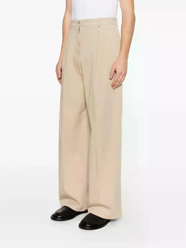 A.p.c. Ginny Pleated Wide-leg Trousers