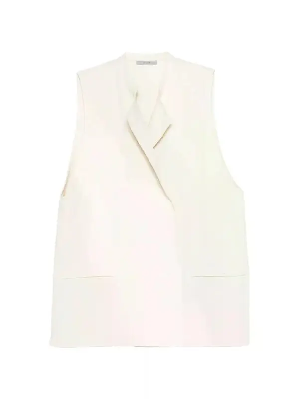Dusan Sleeveless Asymmetric Gilet