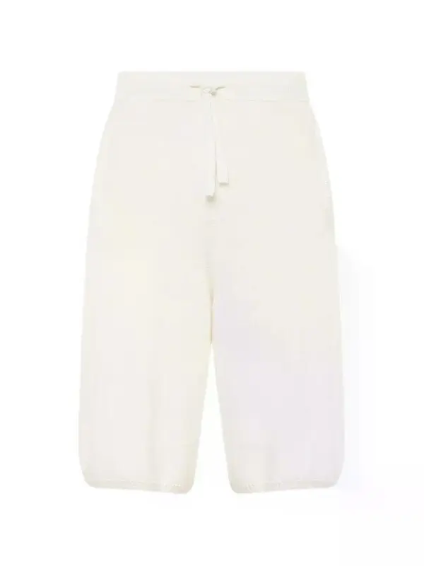 LANEUS Knitted Drawstring Shorts