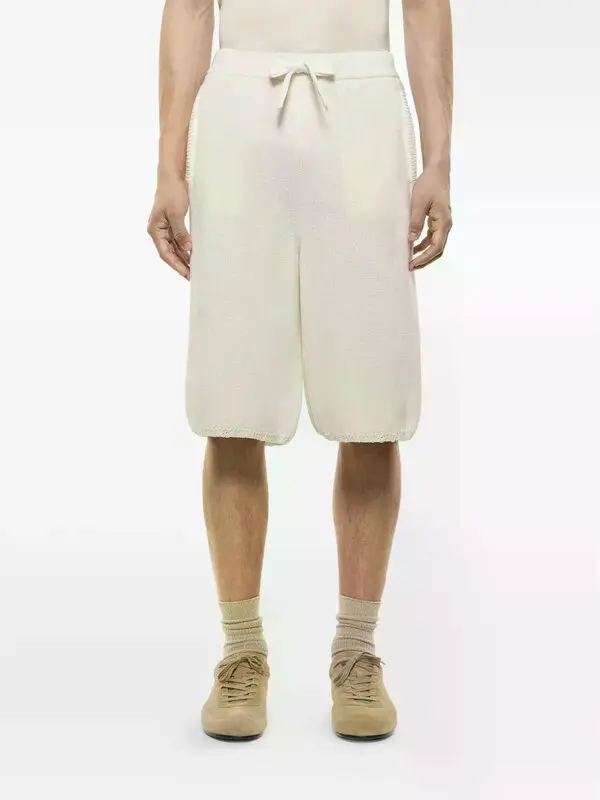 LANEUS Knitted Drawstring Shorts