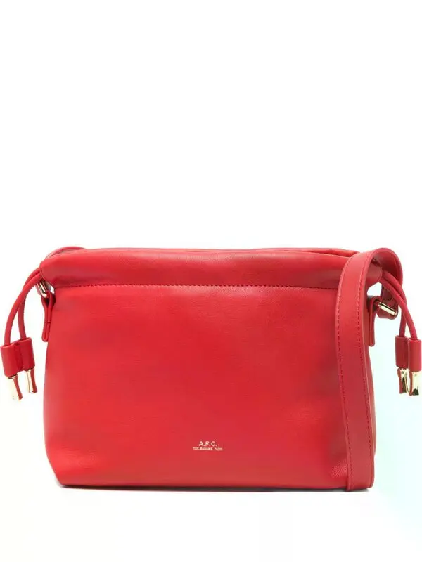 A.p.c. Mini Drawstring Crossbody Bag - Red
