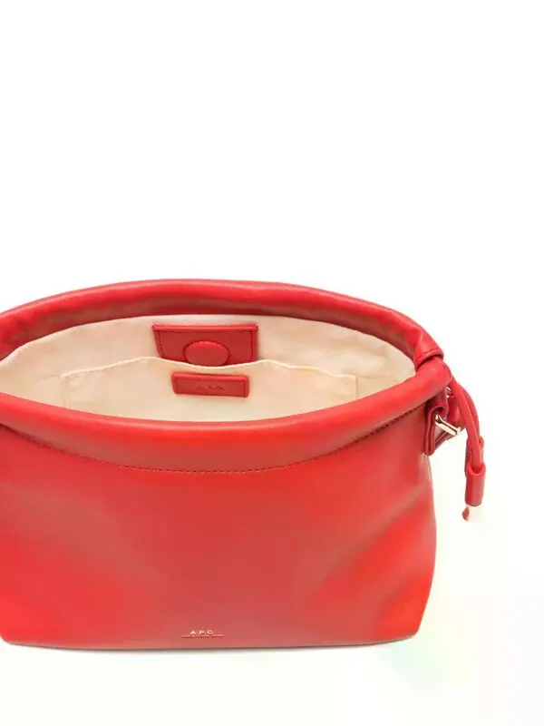A.p.c. Mini Drawstring Crossbody Bag - Red