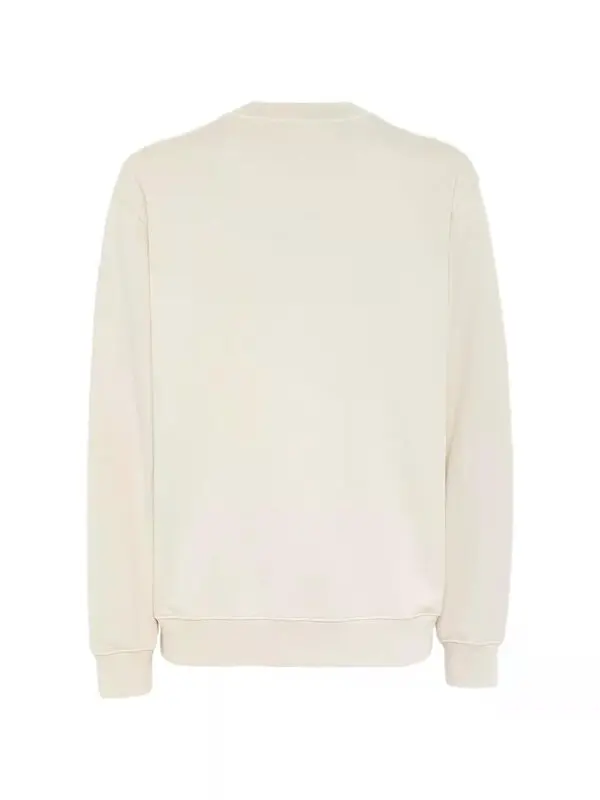 LANEUS Crew-neck Stitched Sweatshirt