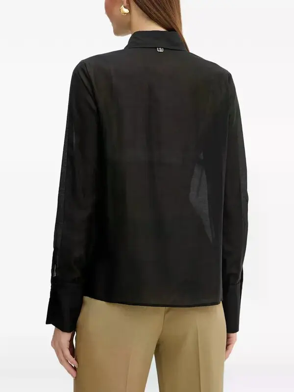 FRACOMINA Ruffled Detail Shirt