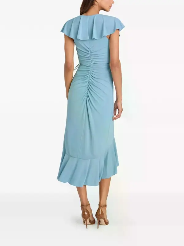 Cinq À Sept Malak Ruffled Asymmetric Dress