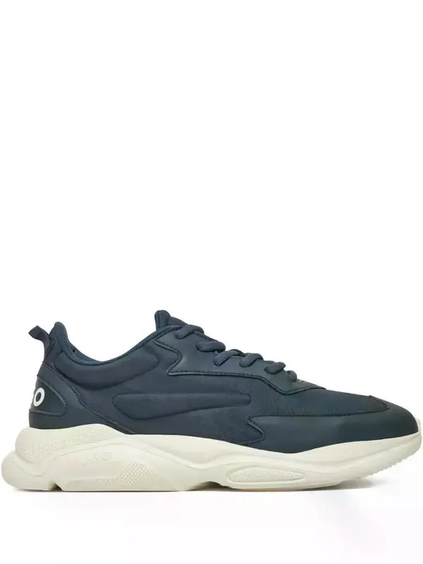 Hugo Leon Panelled Sneakers - Blue