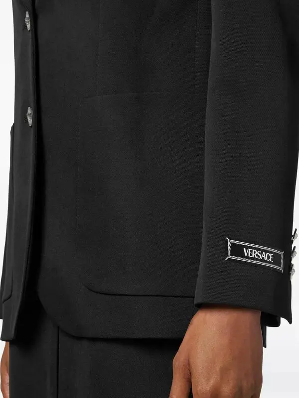 Versace Buttoned Blazer