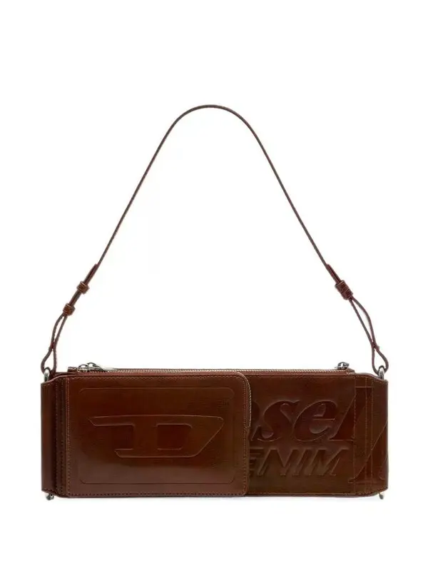 DIESEL® Flag-d Shoulder Bag - Brown