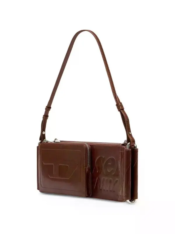 DIESEL® Flag-d Shoulder Bag - Brown