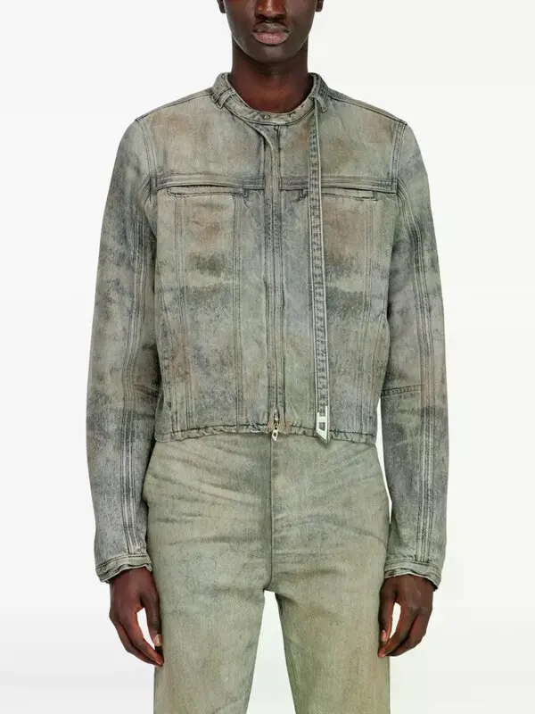 DIESEL® D-vulmar-fsi Washed Denim Jacket
