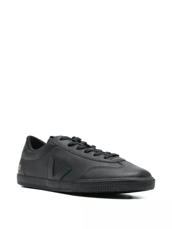 VEJA Signature Low Top Sneakers - Black