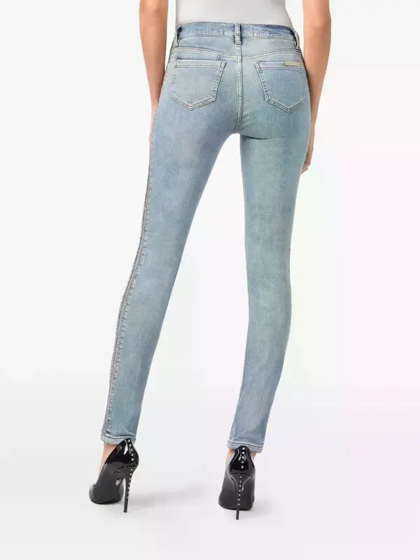 Philipp Plein Distressed Skinny Jeans