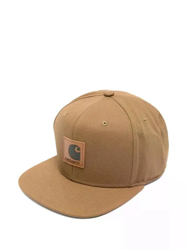 Carhartt Work In Progress Baseball Cap With Logo Patch - Brown