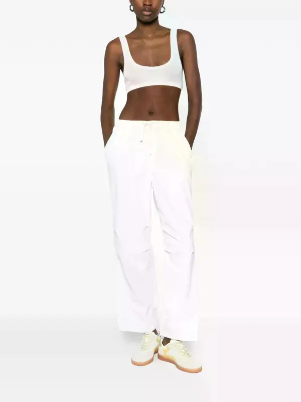 AUTRY Elasticated Waist Trousers - White