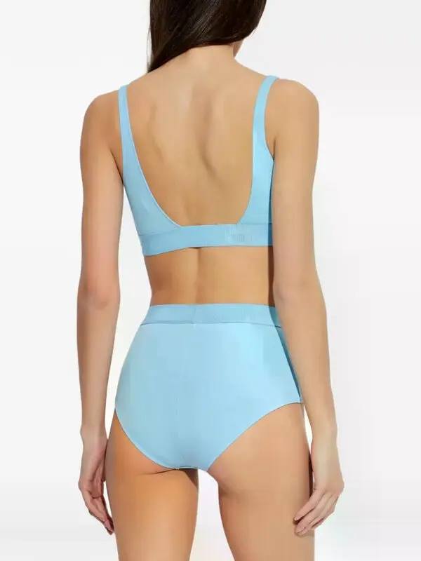 TOM FORD Scoop-neck Top - Blue