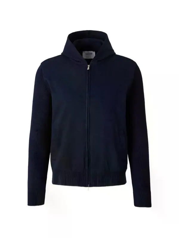 GRAN SASSO Zip-up Hooded Knit