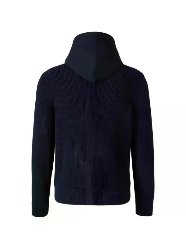 GRAN SASSO Zip-up Hooded Knit
