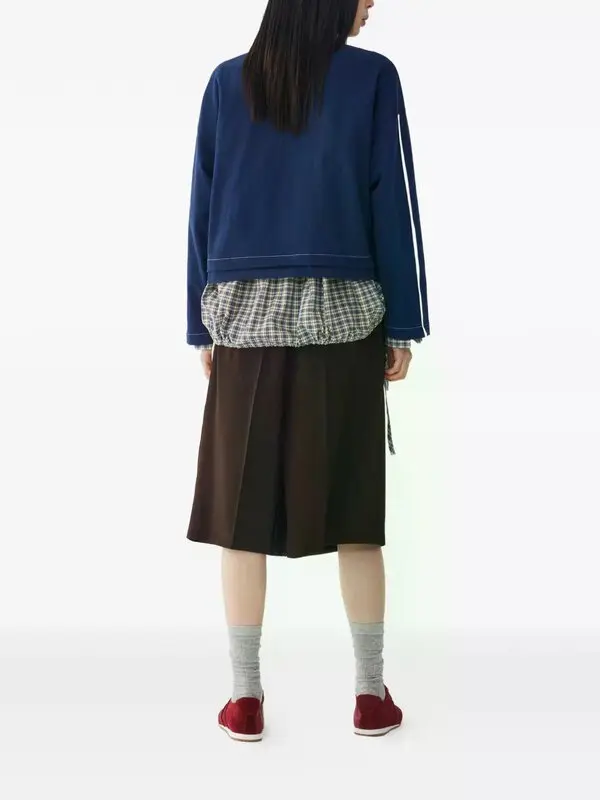 STUDIO TOMBOY Duck Graphic Print Sweatshirt - Blue