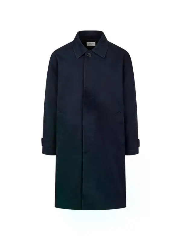 STUDIO TOMBOY Buttoned Cotton Coat - Blue