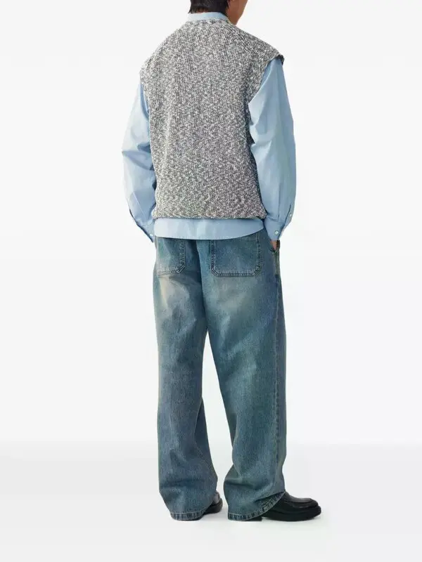 STUDIO TOMBOY V-neck Knitted Vest