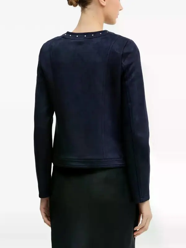 Joseph Ribkoff Embellished Collarless Jacket