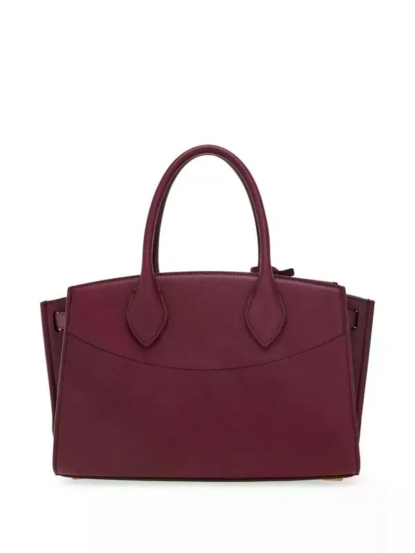 FERRAGAMO Studio Top Handle Bag - Red