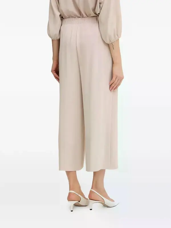 Joseph Ribkoff Cropped Wide-leg Trousers