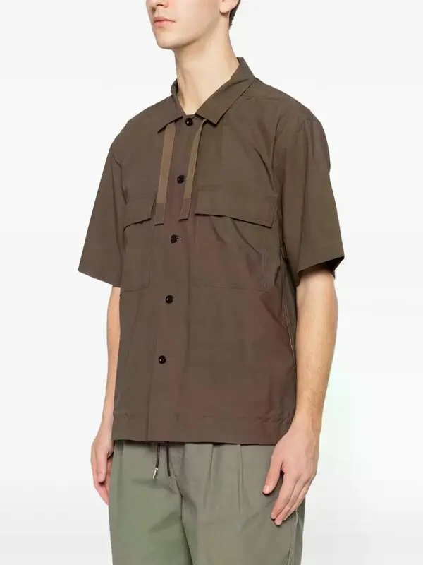 Sacai Pocket Tie Shirt