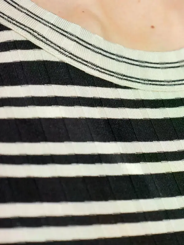 Rag & Bone Striped Ribbed T-shirt