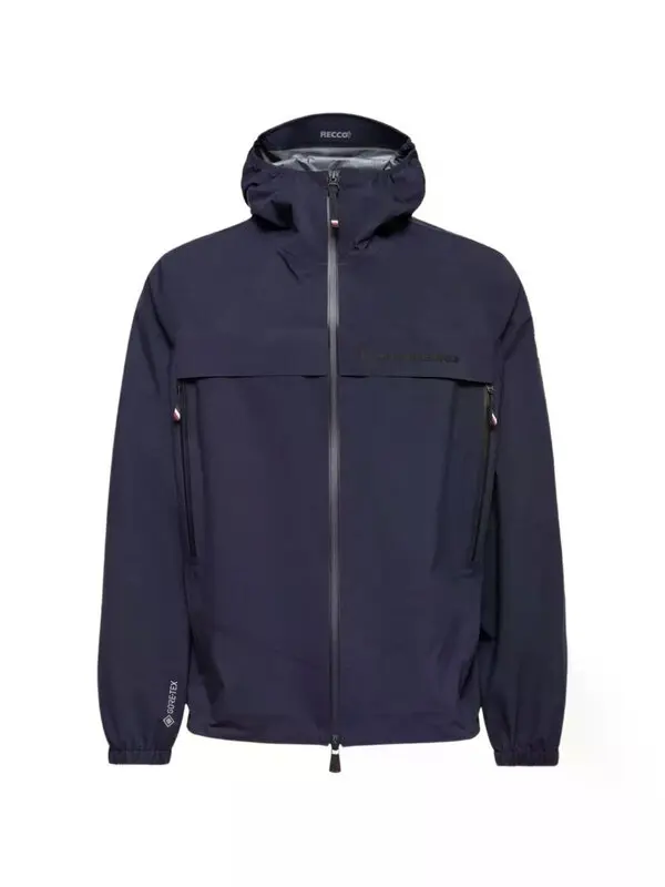 Moncler Shipton Zip Hooded Jacket - Blue