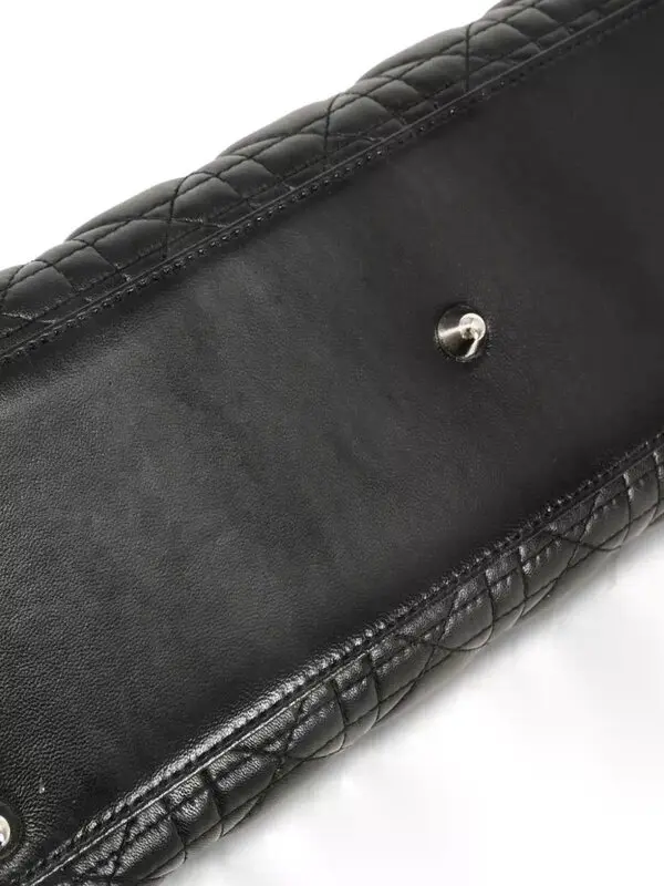 Dior Large Lady Tote Bag - Black