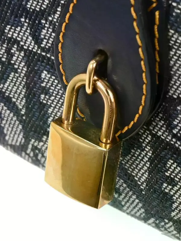 Dior 2000 Double Saddle Trotter Tote Bag