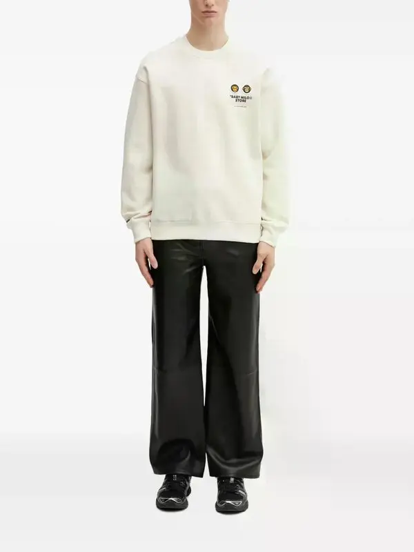 AAPE BY *A BATHING APE X Baby Milo Store Aapeunvs Crew Neck Sweatshirt