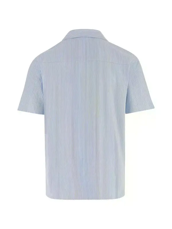 Vince Striped Short-sleeve Shirt