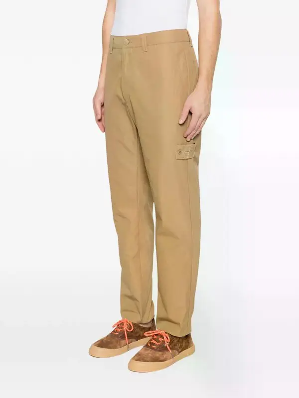 Stone Island Logo Patch Chinos