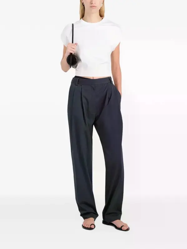 Proenza Schouler White Label Reeva Tie-back T-shirt - White
