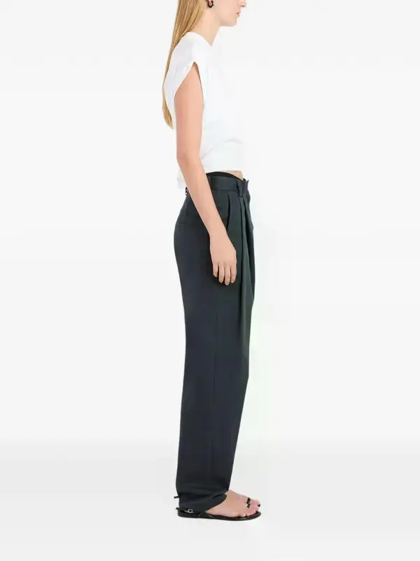 Proenza Schouler White Label Reeva Tie-back T-shirt - White