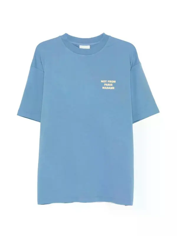 Drole De Monsieur Short-sleeve T-shirt - Blue