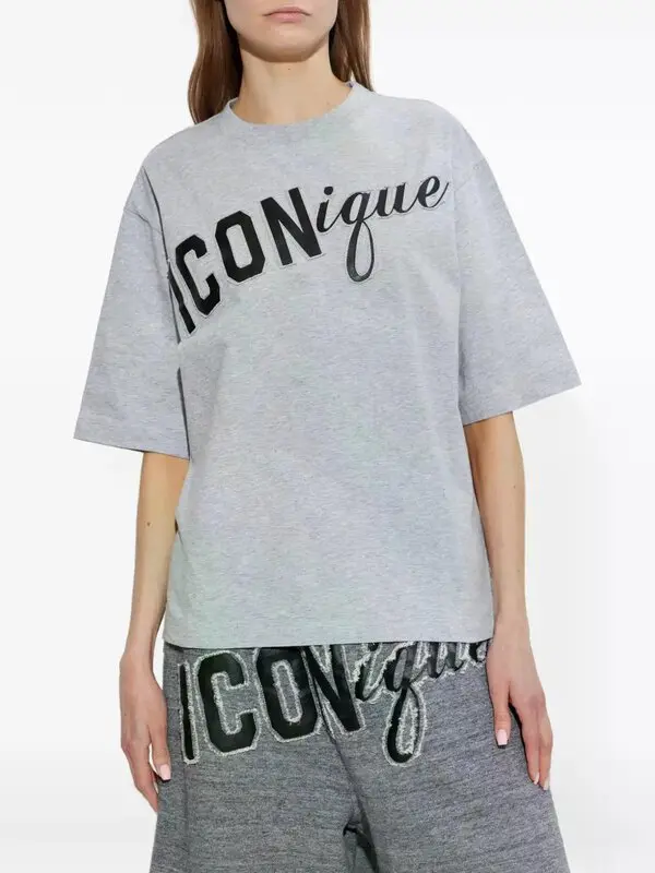 Dsquared2 Cotton T-shirt With Appliqué Detail