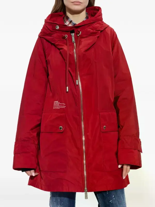 Dsquared2 Hooded Pocket Coat