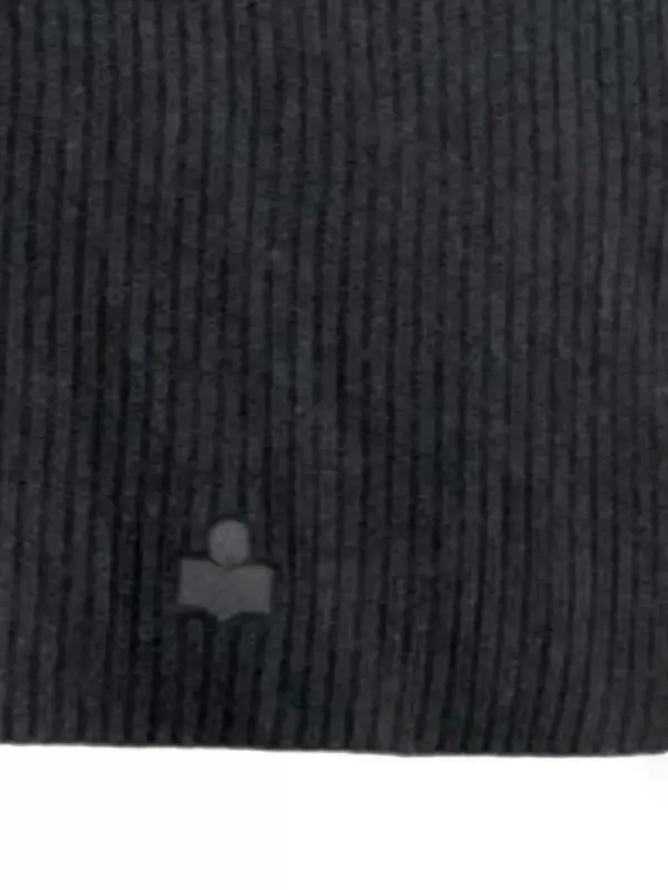 Isabel Marant Étoile Logo-patch Scarf - Grey