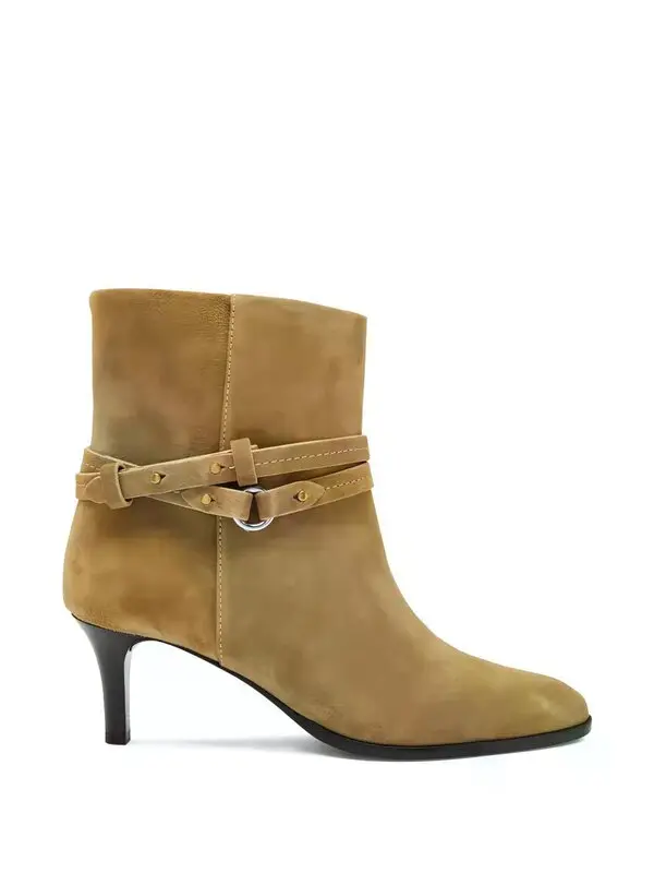 Isabel Marant Étoile Meyli Strap Ankle Boots - Neutrals
