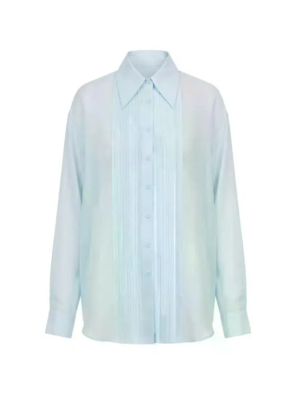 Tibi Pintucked Shirt