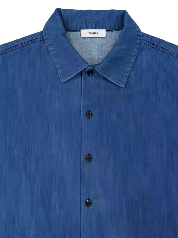 Commas Striped Denim Shirt