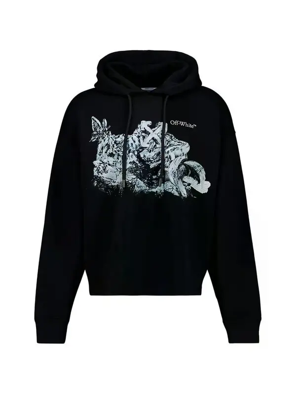 Off-White Graphic Print Hoodie