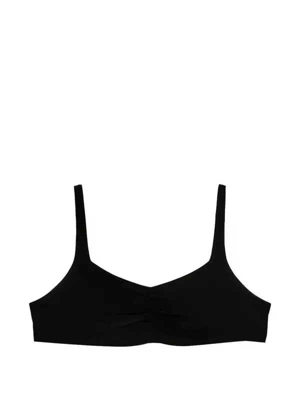 Prada Crepe De Chine Top - Black