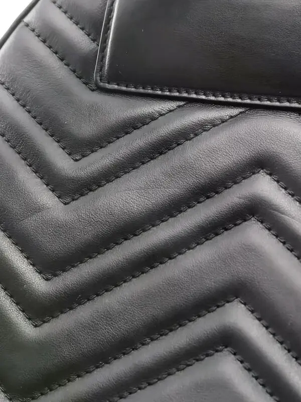 Gucci Gg Marmont Chevron Backpack