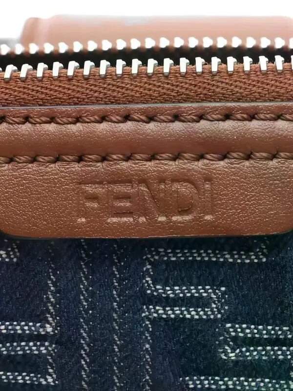 Fendi Zucca Pattern Shoulder Bag