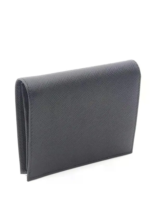 Prada 2020s Leather Bi-fold Wallet