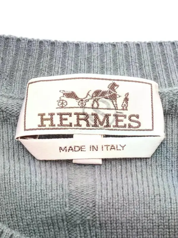 Hermès Crew Neck Wool Jumper
